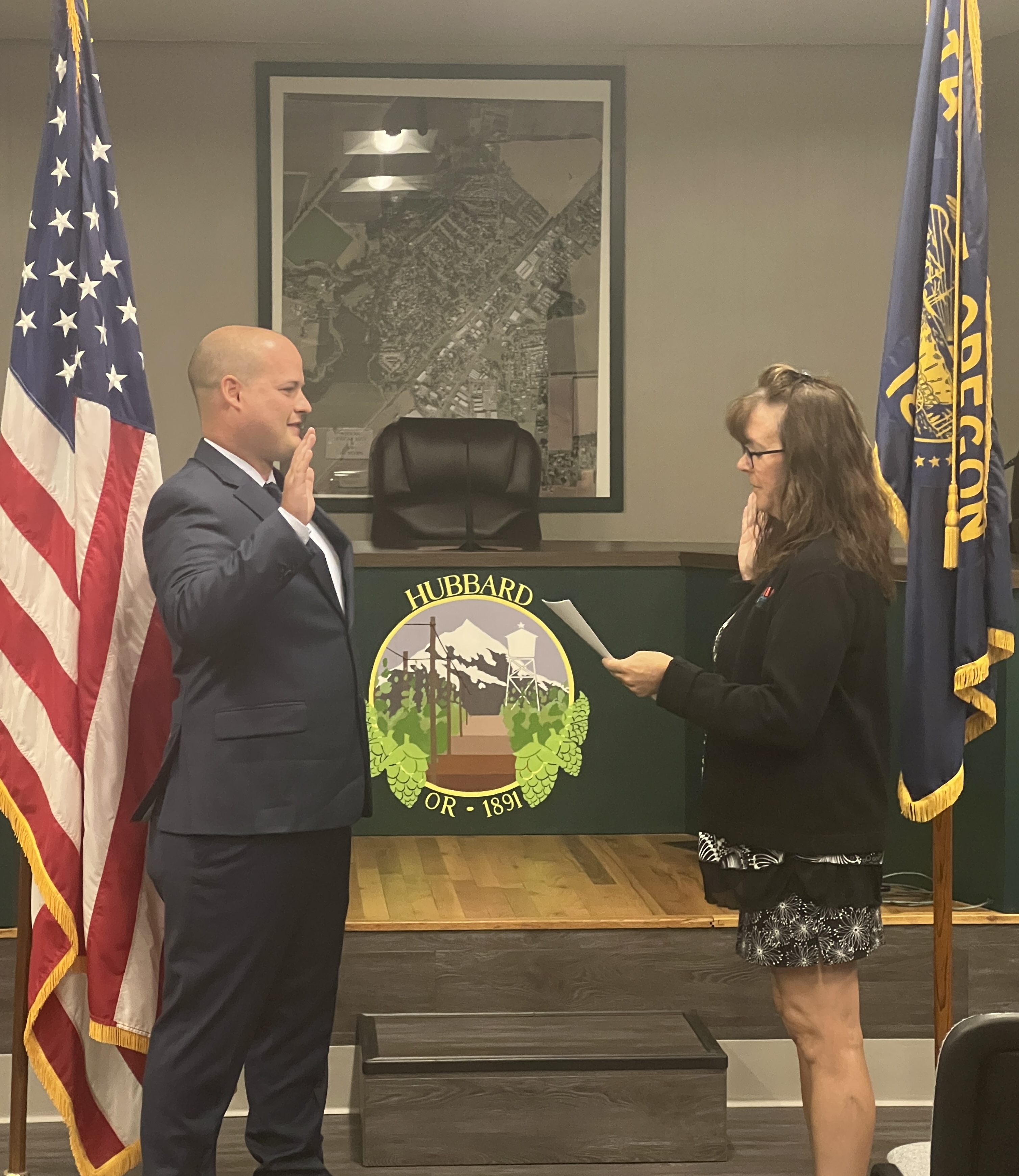 Welcome Officer Tim Hart! | Hubbard OR